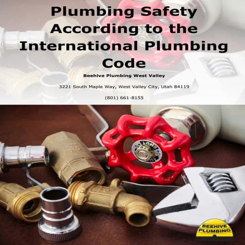 Plumbing Safety According to the International Plumbing Code | PDF