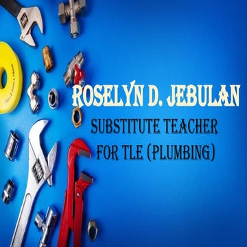 PLUMBIN PPT-PLUMBING FIXTURE. pptx-GRADE 8 | PPTX