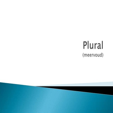 Plural | PPT