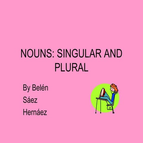 Plural Of Nouns | PPT