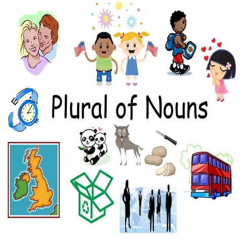 Plural Noun Clipart