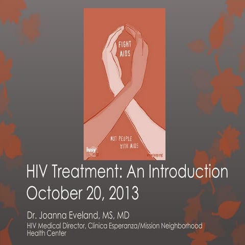 HIV Treatment Overview | PPT