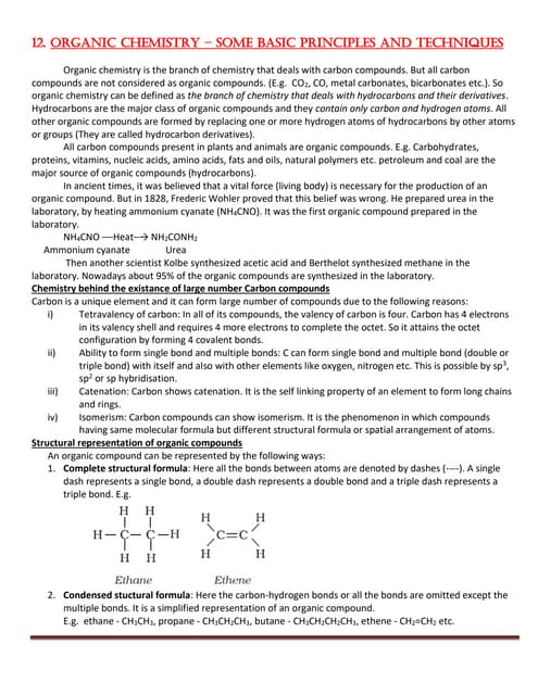 Introduction of organic chemistry | PPT