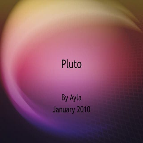 Pluto | PPT