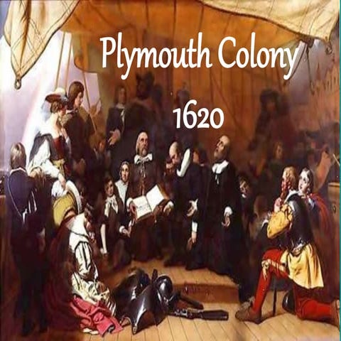 Plymouth colony 1620 | PPT