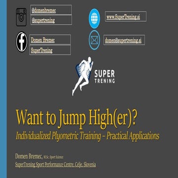 Plyometrics ppt | PPTX