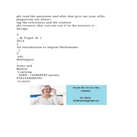 plz read the questions and after that give me your offerplagiarism.docx