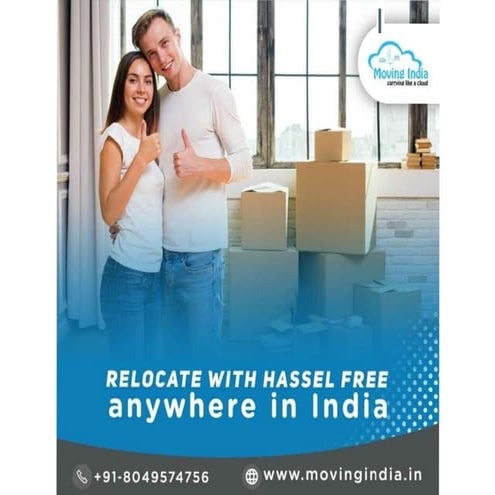 RELOCATE WITH HASSLE-FREE anywhere in India | PPT