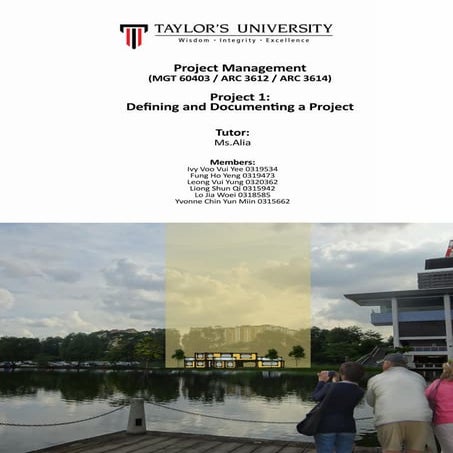 Project Management Project 1 | PDF