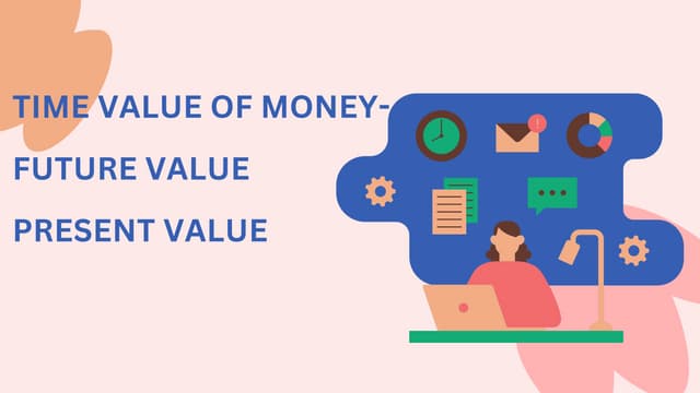 Time value of money ppt. | PPTX