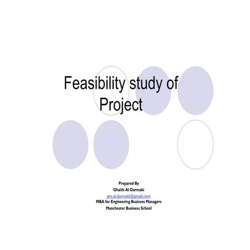 Pm unit ii - feasibility study of project | PDF