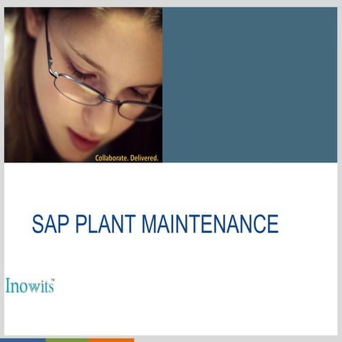 SAP PM Plant Maintenance Overview | PDF