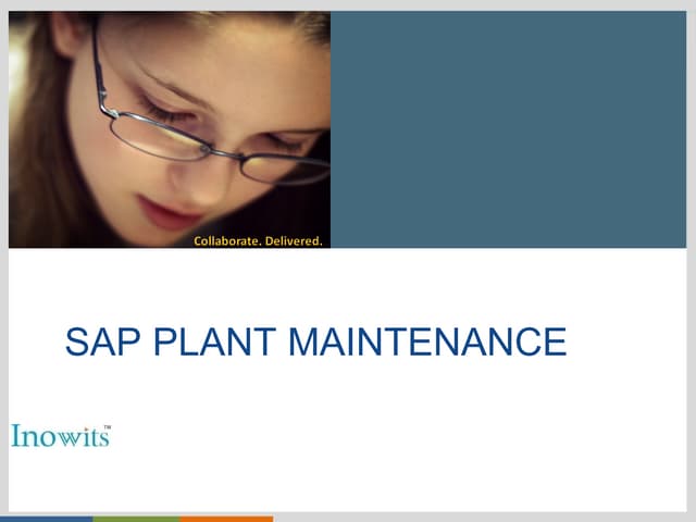 SAP PM Plant Maintenance Overview | PDF