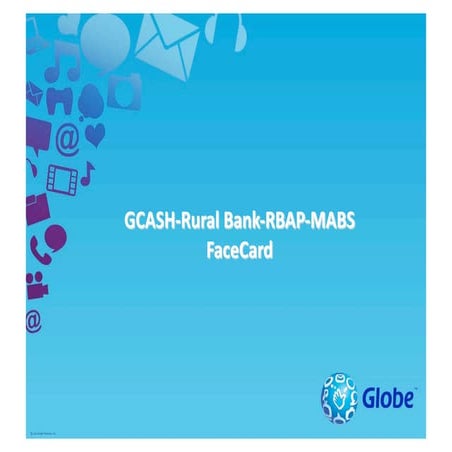 RRT 2010 - RBAP-GCASH Face Card | PPT