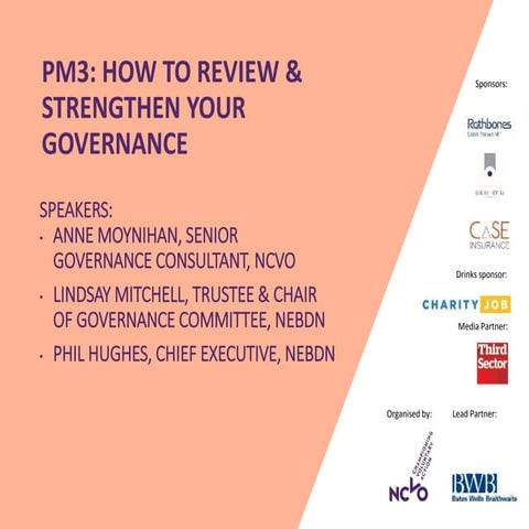 How to review and strengthen your governance | PPT