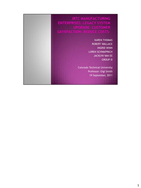 Dlpks Cwmf Technical Briefing | PDF