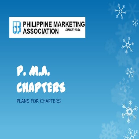 PMA Chapter Committee | PPT