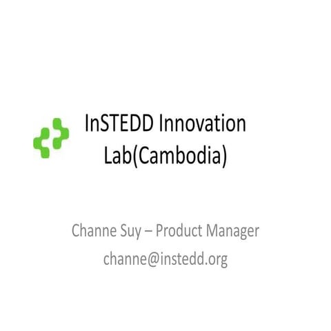InSTEDD Innovation Lab | PPT