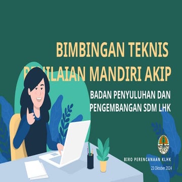 PM AKIP BP2SDM 23 Okt 2024 [Ed2] Kementerian Kehutanan | PPTX