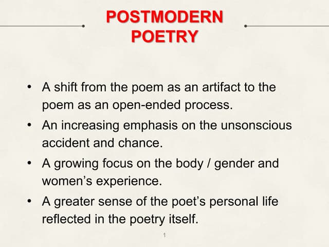 Understanding Postmodernism Powerpoint.pptx