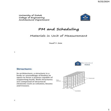 Bill of Quantity Tabulation | PDF