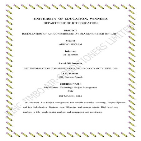 Pm assignment -5111570030 | DOCX