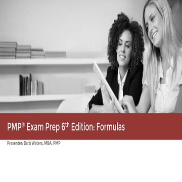 PMBOK 6th ed Formulas.pdf