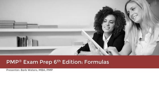 Pmp formulas | PDF