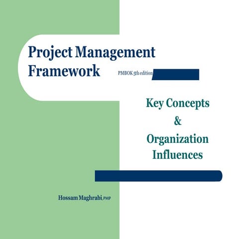 PMBOK_5th_Project Management Framework | PDF
