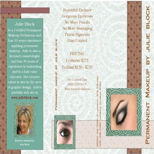 Permanent Makeup Brochure | PDF