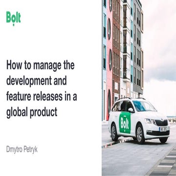 Tech Teams - Glovo | PDF