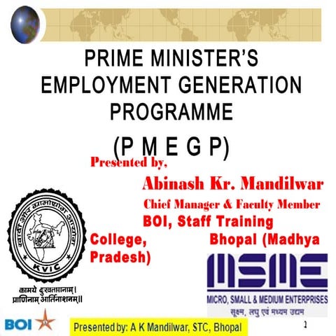 Rural self employment training institutes (rseti) | PPTX