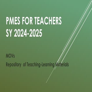 A Presentation of PMES 2025-2028 with Salient features.pptx
