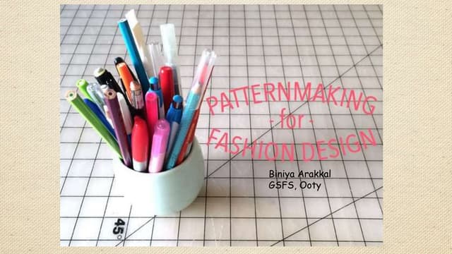 INTRODUCTION TO PATTERN MAKING | PDF