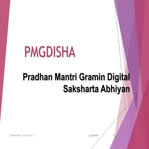 Pmgdisha | PPTX