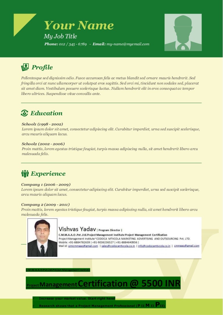 Pmi Pmp resume Template 16 Pmi Pmp resume Template 16