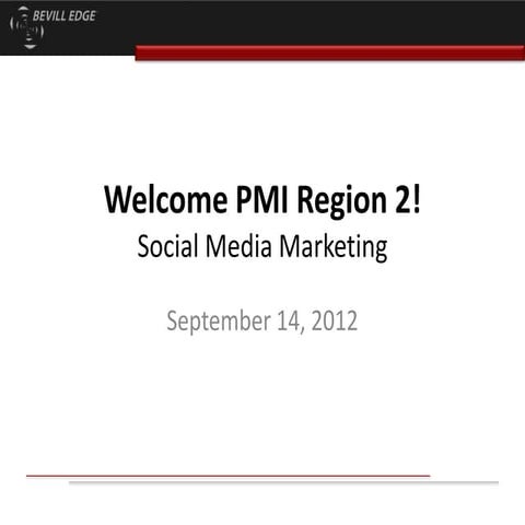 Pmi region-2 | PPT