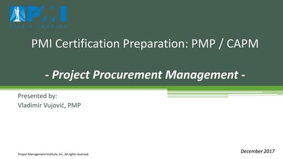 Introduction to procurement | PPT