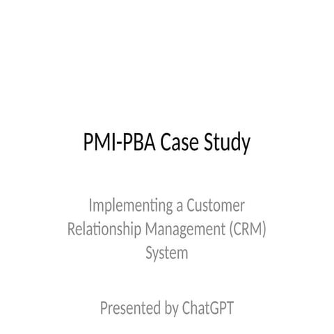 PMI_PBA business Case_Study etude de cas .pptx
