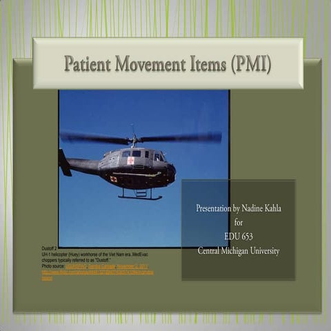 PMI Presentation | PPTX