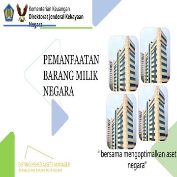 PMK 115_2020 Pemanfaatan BMN (Sewa, pinjam pakai, ksp).pptx