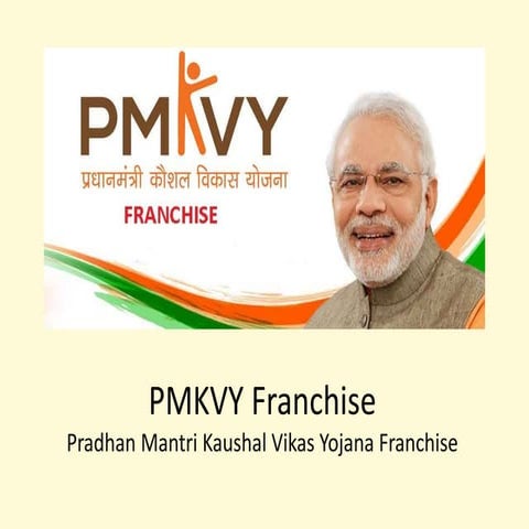 Pmkvy franchise | PPTX