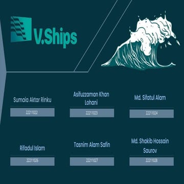 VShips - Shipping Company | PPTX