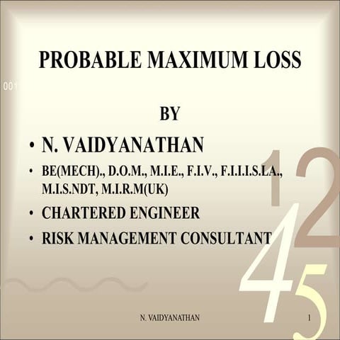 PML CALCULATIONS.ppt