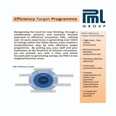Efficiency Target Programme | PDF