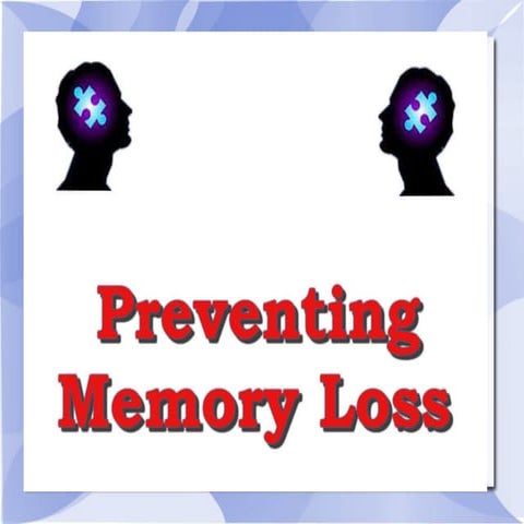 preventing memory loss | ODP