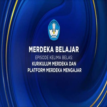 Platform Merdeka Mengajar (PMM).merdeka Belajar | PPTX
