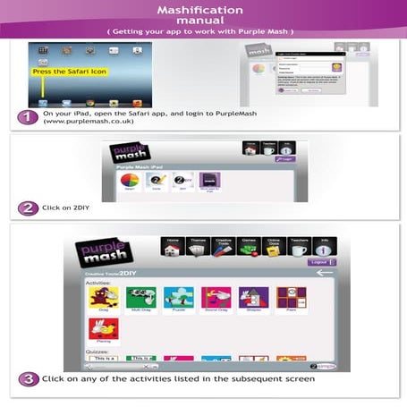 Purple Mash Apps - iPad | PDF