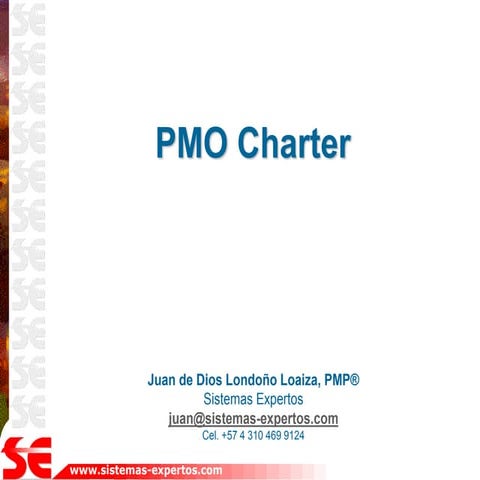 Pmo charter | PDF