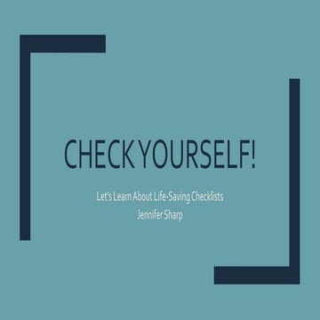 Pmo check yourself | PPT
